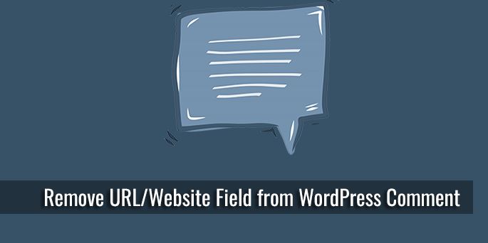วิธีลบช่องกรอก URL ใน Form Comment Wordpress - เว็บไซต์รวบรวมเทคนิค ...